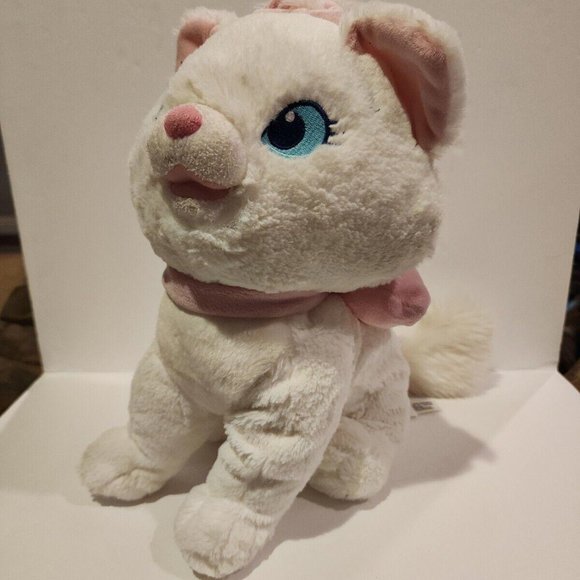 Disney | Toys | Disney Store Aristocats Marie Sitting White Kitten Cat ...